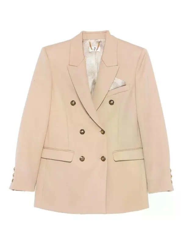 Elisabetta Franchi Double-breasted Buttoned Blazer