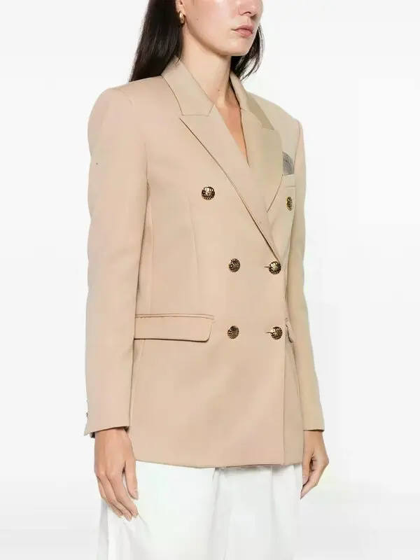 Elisabetta Franchi Double-breasted Buttoned Blazer