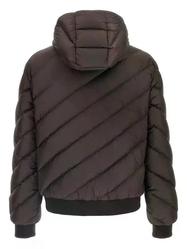 Fendi Reversible Quilted Hooded Jacket - Brown