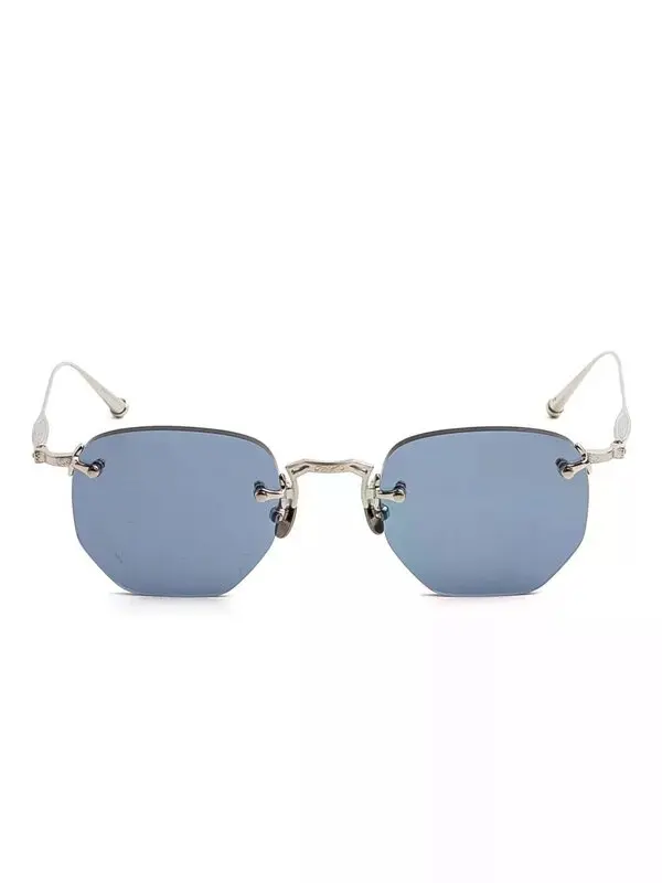Matsuda Geometric-frame Sunglasses - Silver