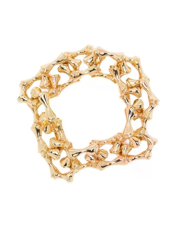Eddie Borgo Bamboo Link Bracelet - Gold