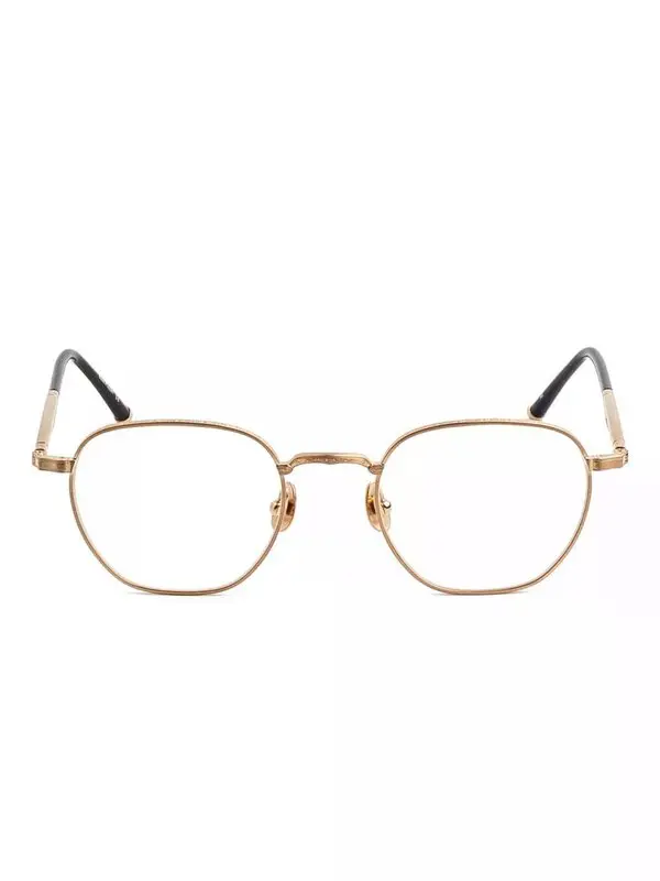 Matsuda Round-frame Glasses - Gold