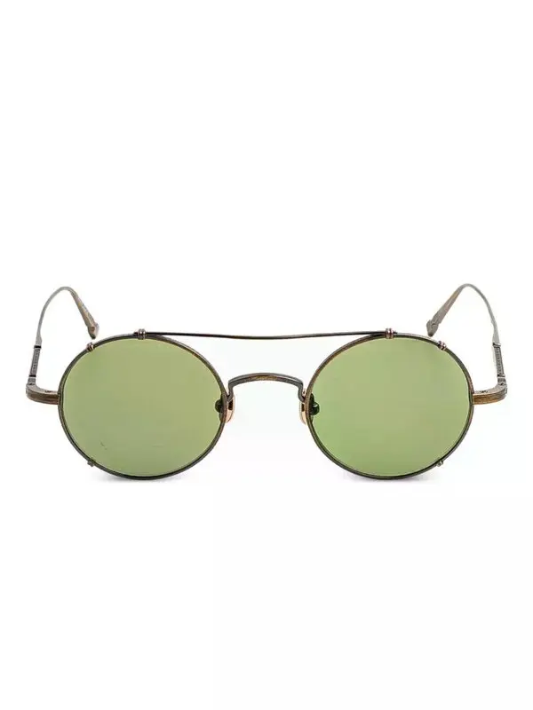 Matsuda Round-frame Sunglasses - Gold
