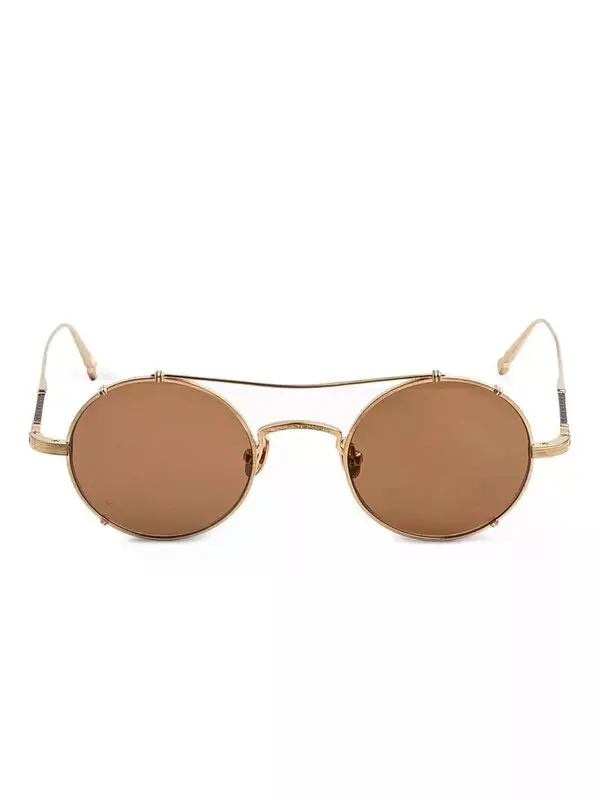 Matsuda Round Frame Sunglasses - Gold