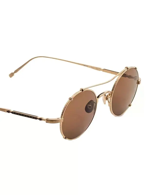Matsuda Round Frame Sunglasses - Gold