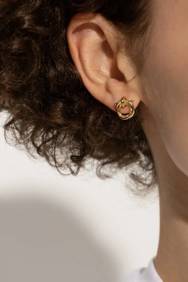 FERRAGAMO Logo-shaped Earrings