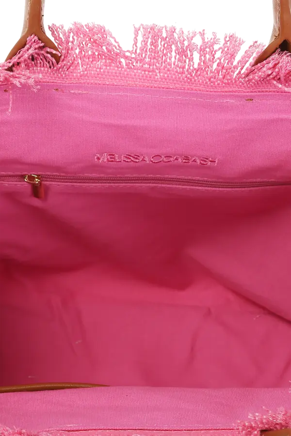 Melissa Odabash Porto Cervo Mini Shopper - Pink