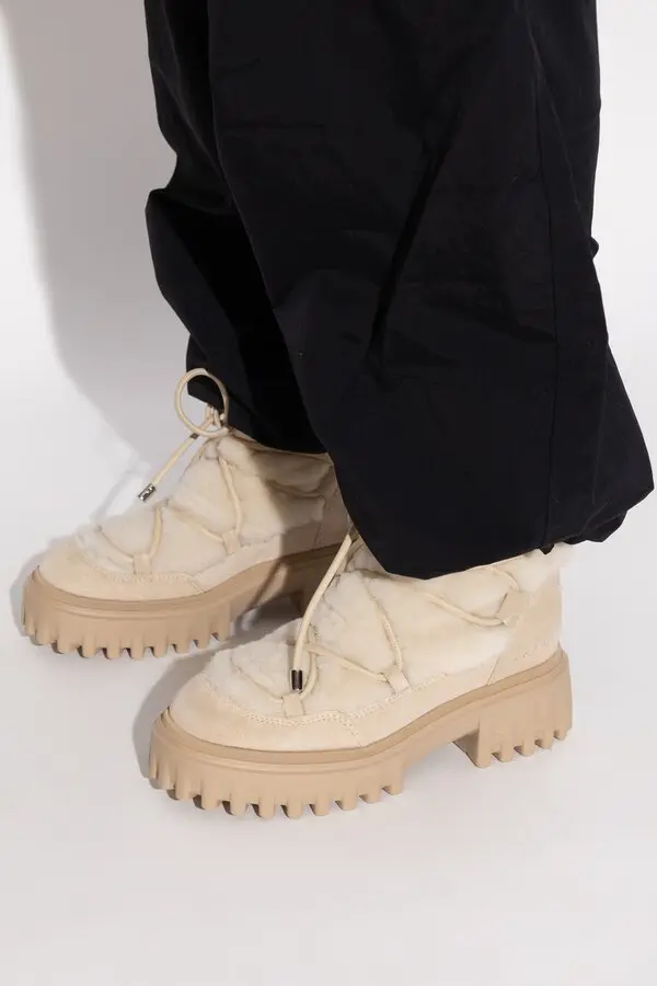 Hogan Suede Ankle Boots