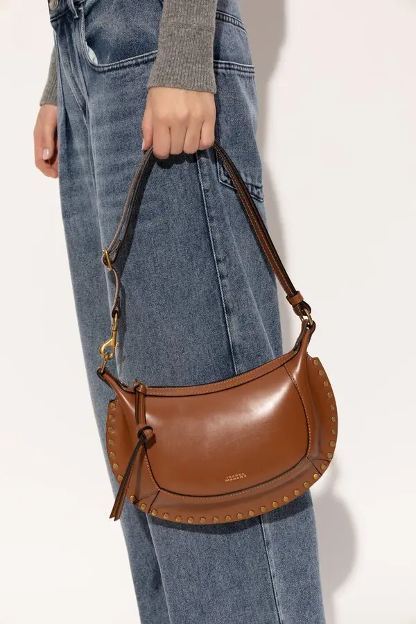 Isabel Marant Étoile Oskan Moon Shoulder Bag - Brown