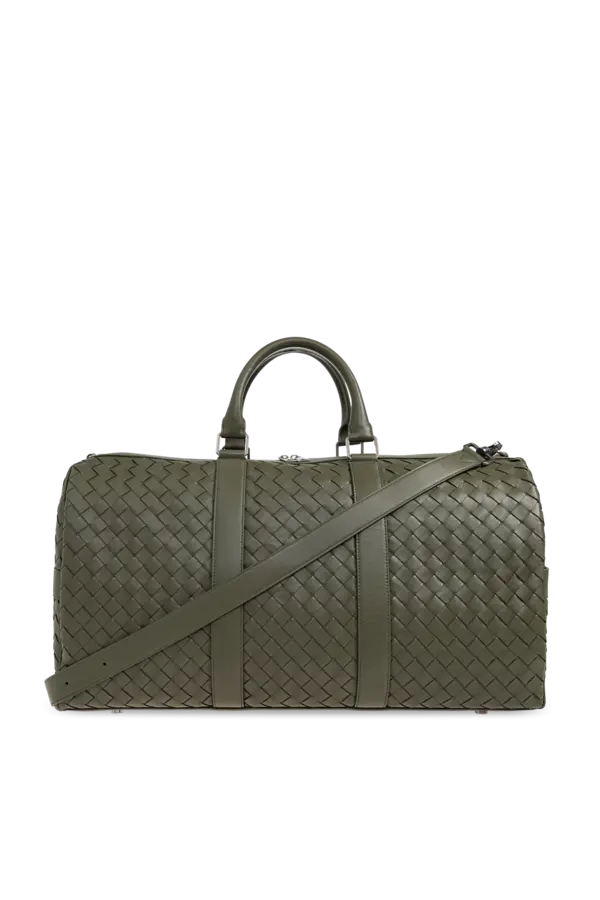Bottega Veneta Interecciato Carry-on Bag - Green