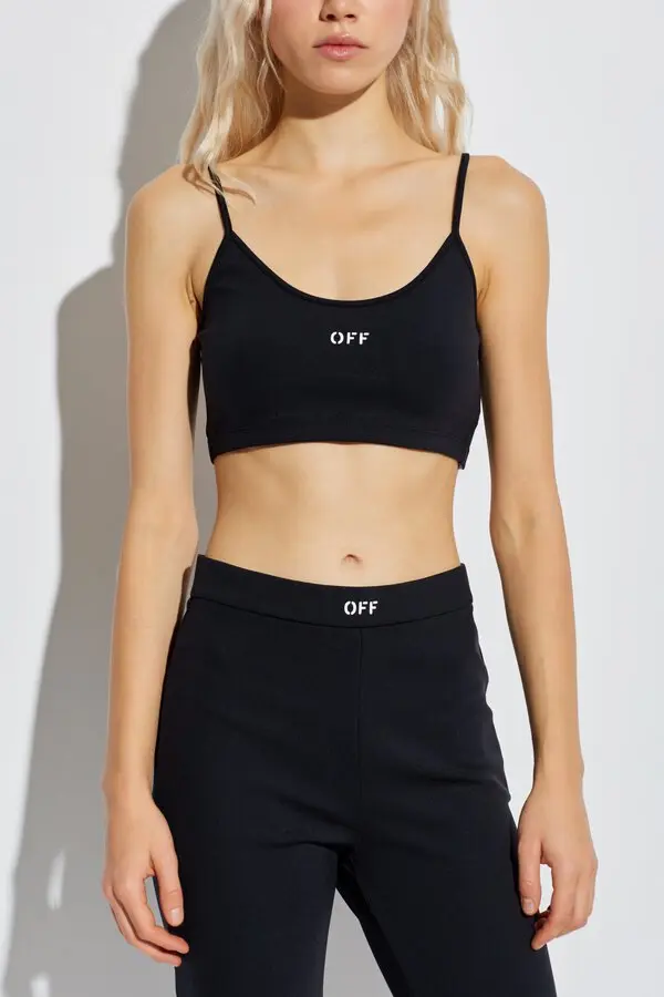 Off-White Short Strappy Top