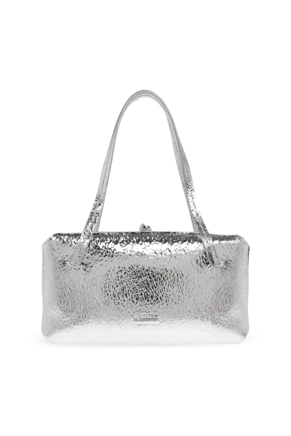 JIL SANDER Rectangular Shoulder Bag - Silver