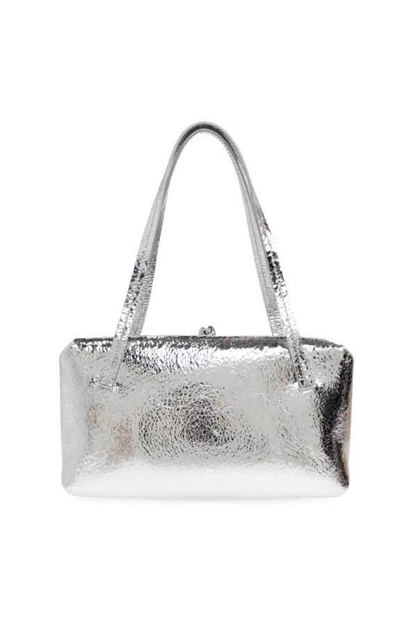 JIL SANDER Rectangular Shoulder Bag - Silver
