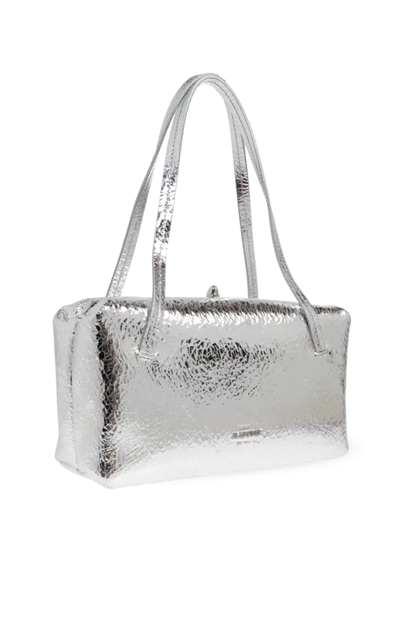 JIL SANDER Rectangular Shoulder Bag - Silver