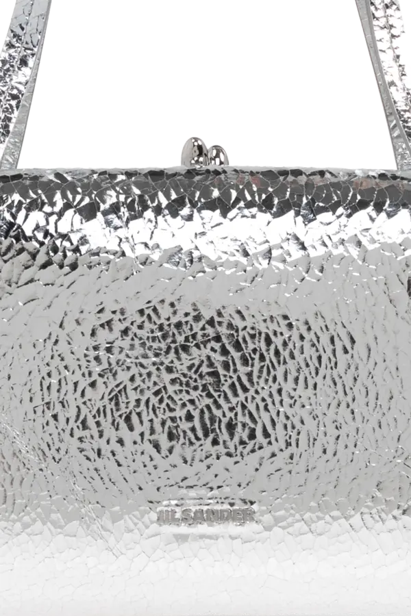 JIL SANDER Rectangular Shoulder Bag - Silver