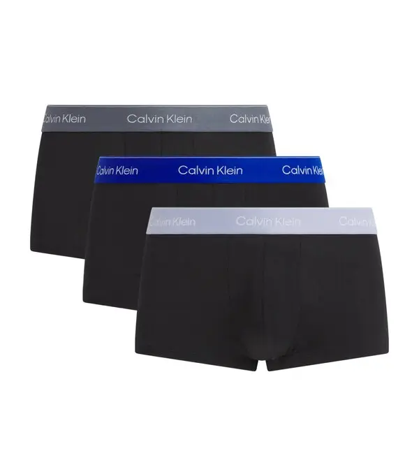 Calvin Klein Cotton Stretch Low Rise Icon Boxers - Black