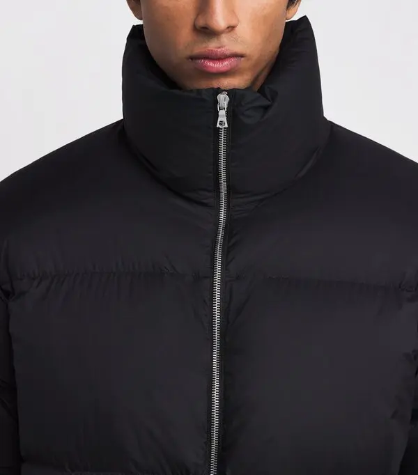 Auralee Ripstop Down Puffer Jacket - Black