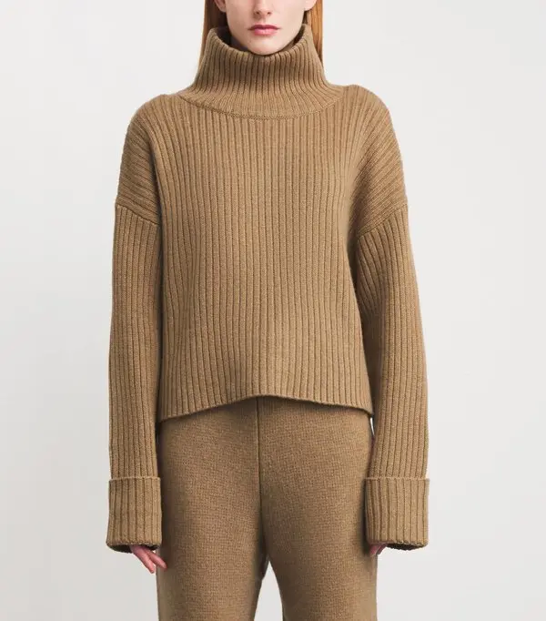 Le Kasha Organic Cashmere Galway Sweater