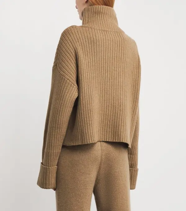 Le Kasha Organic Cashmere Galway Sweater
