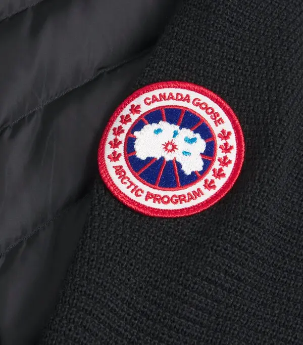 Canada Goose Down And Merino Wool Hybridge Jacket