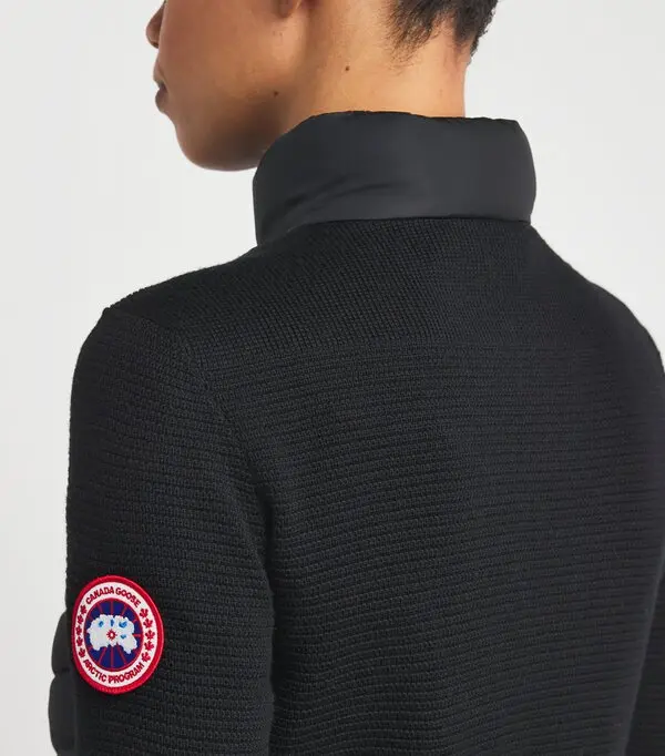 Canada Goose Down And Merino Wool Hybridge Jacket
