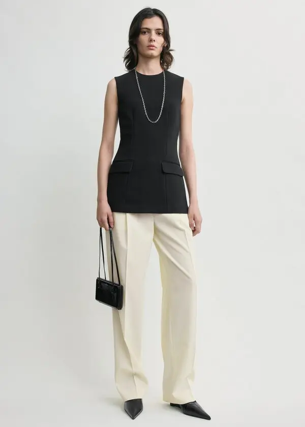 TOTEME Sleeveless Pocket Top