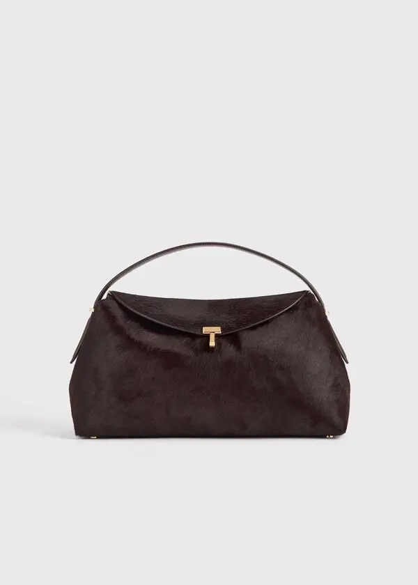 TOTEME T-lock Pony Hair Top Handle