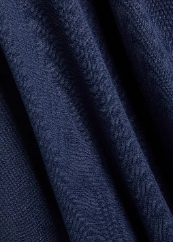 John Smedley Noah Cotton Polo Shirt - Navy