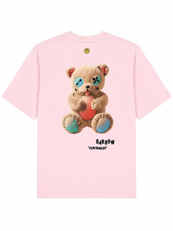 BARROW Printed T-shirt - Pink
