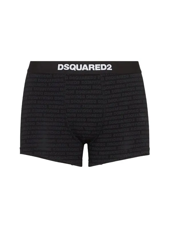 Dsquared2 Boxers With Logo - Black