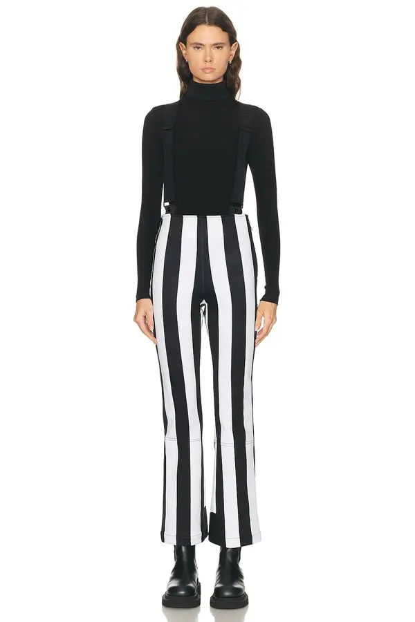 Goldbergh Lunira Ski Pant - Linea Black & White