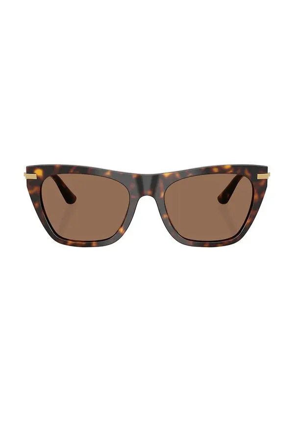 Dolce & Gabbana Cat Eye Sunglasses - Havana