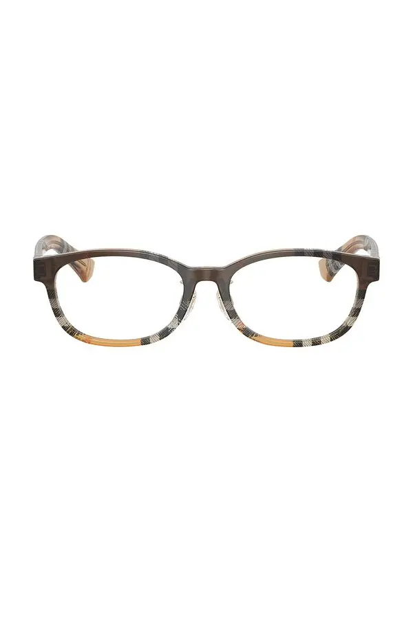 Burberry Rectangular Eyeglasses - Black