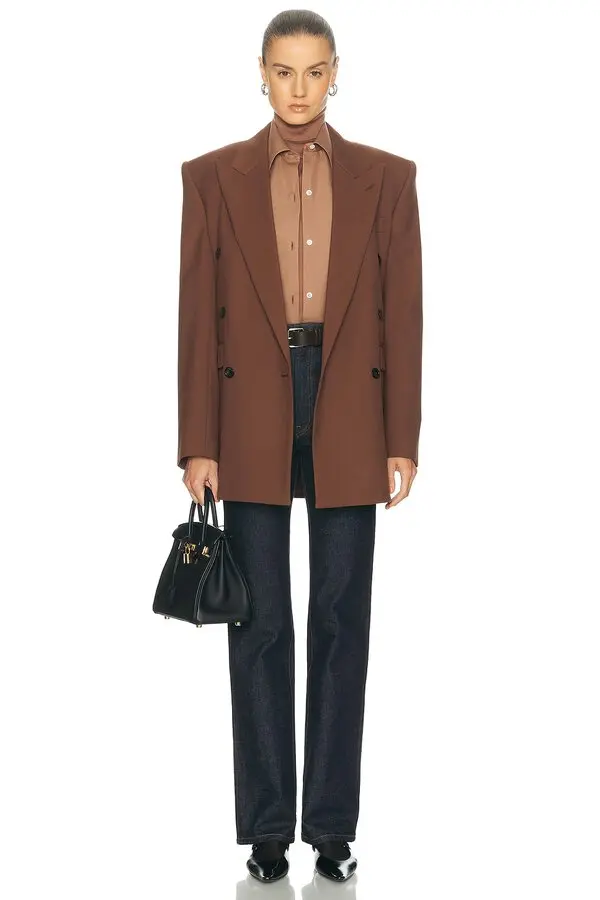 Renggli Cotton Silk Button Up Top - Amber