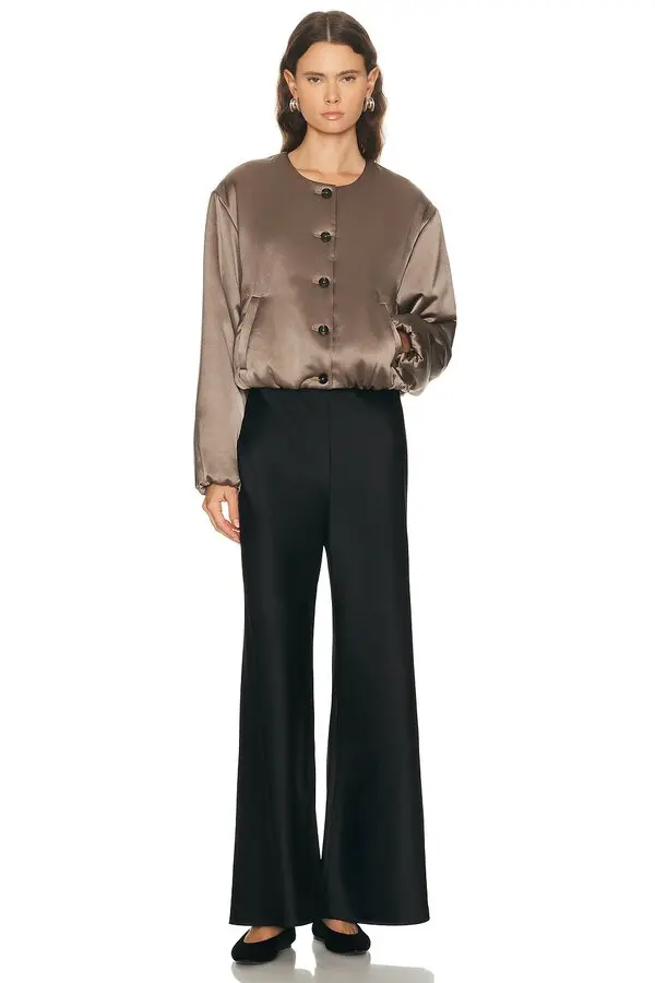 LESET Barb Bomber Jacket - Taupe