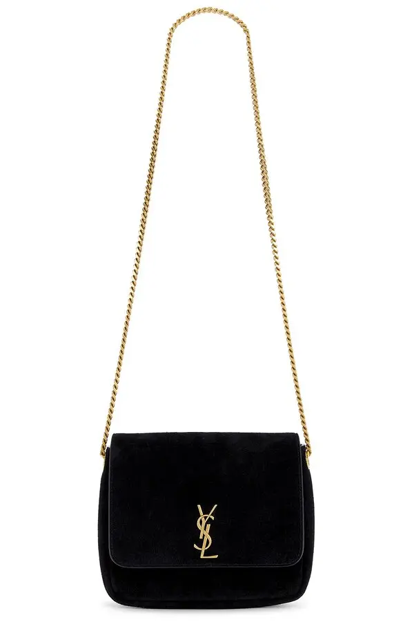 Saint Laurent Kate Supple Bag - Nero