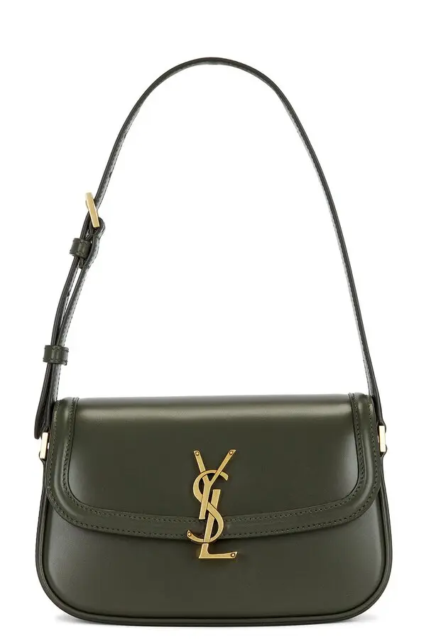 Saint Laurent Mini Solferino Bag - Olive Wood