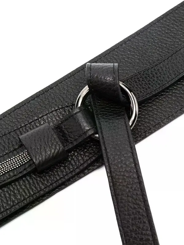 Fabiana Filippi Tie-fastening Leather Belt