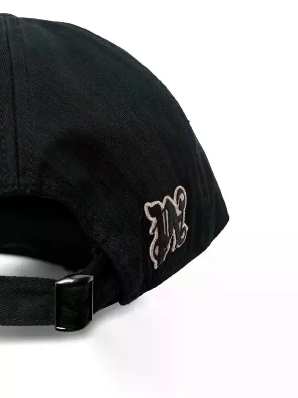 Palm Angels Logo-embroidered Cotton Cap