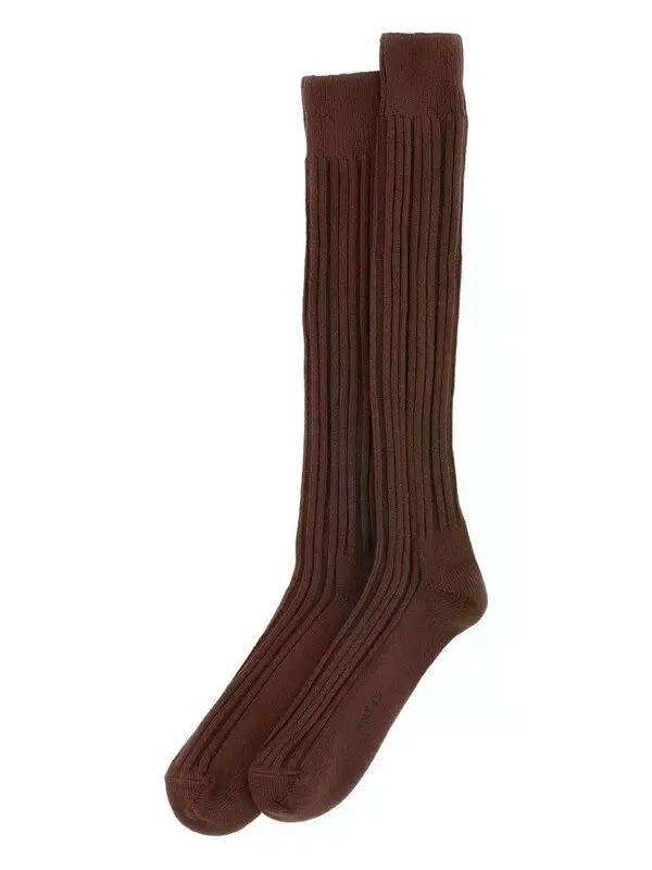 ANT45 Ribbed Knee-high Socks