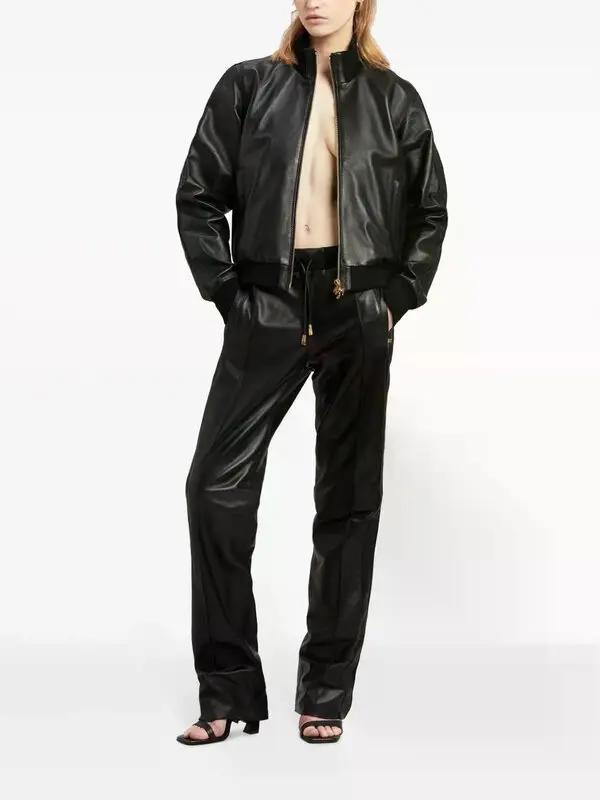 Palm Angels Zip-up Bomber Jacket
