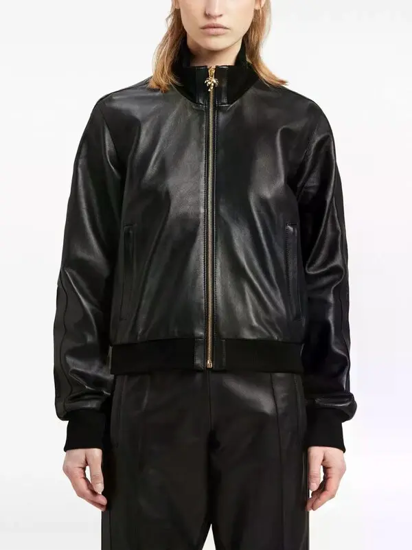 Palm Angels Zip-up Bomber Jacket