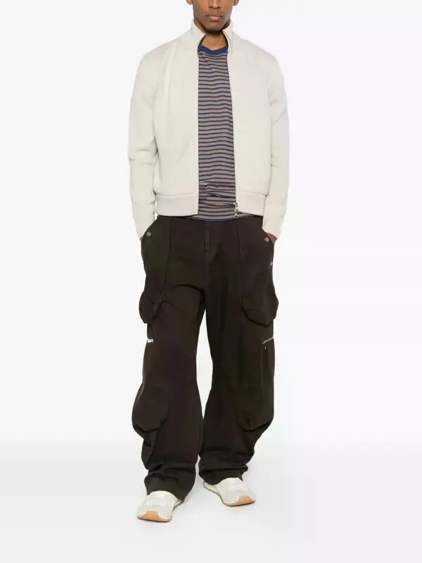 Moncler Tricot Zip Pockets Cardigan