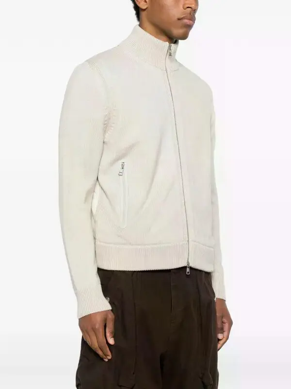 Moncler Tricot Zip Pockets Cardigan