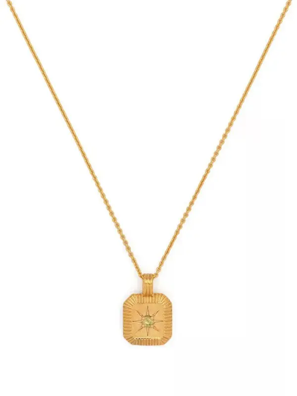 MISSOMA August Birthstone Pendant Necklace - Gold
