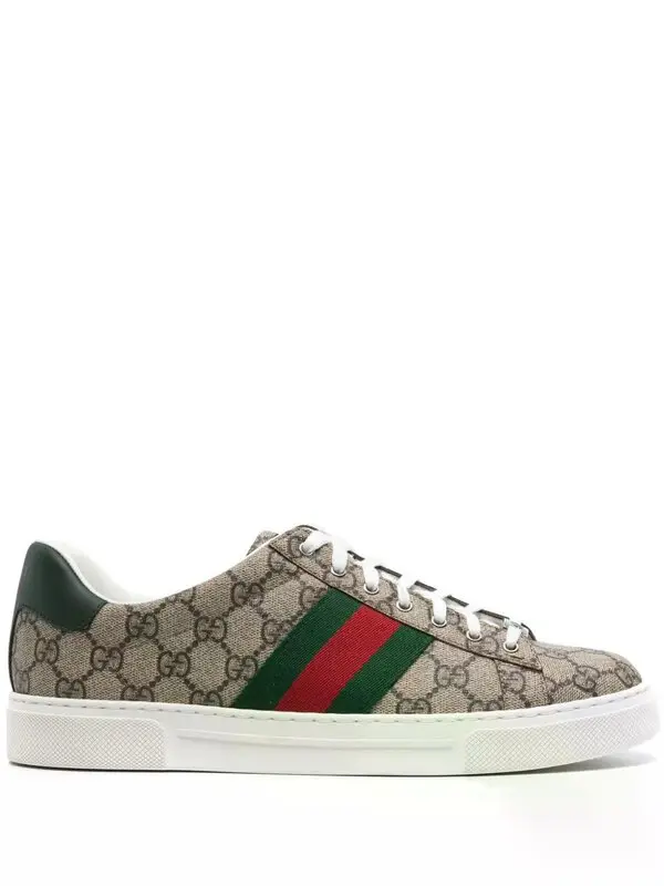 Gucci Ace Gg Supreme Canvas Sneakers