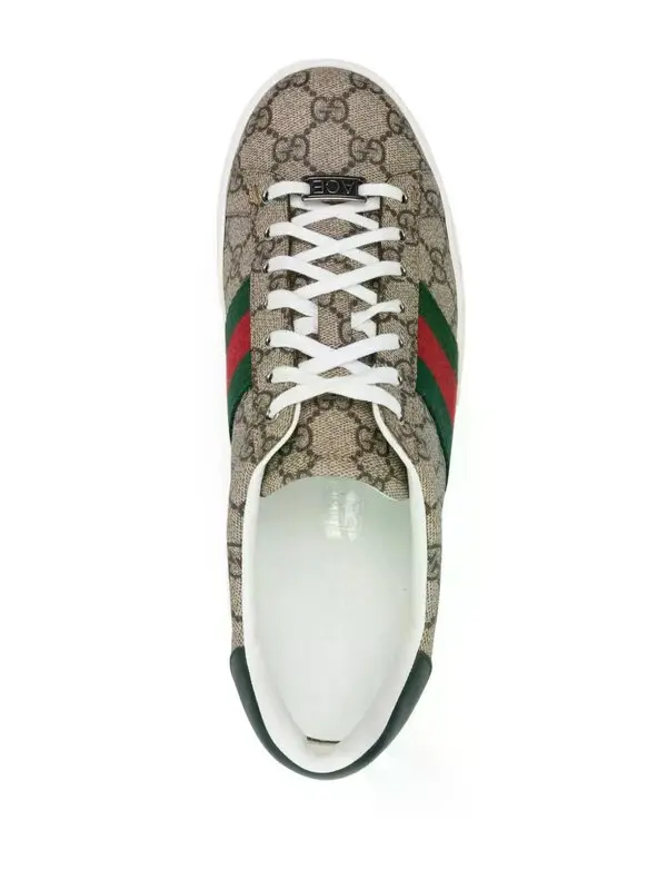 Gucci Ace Gg Supreme Canvas Sneakers