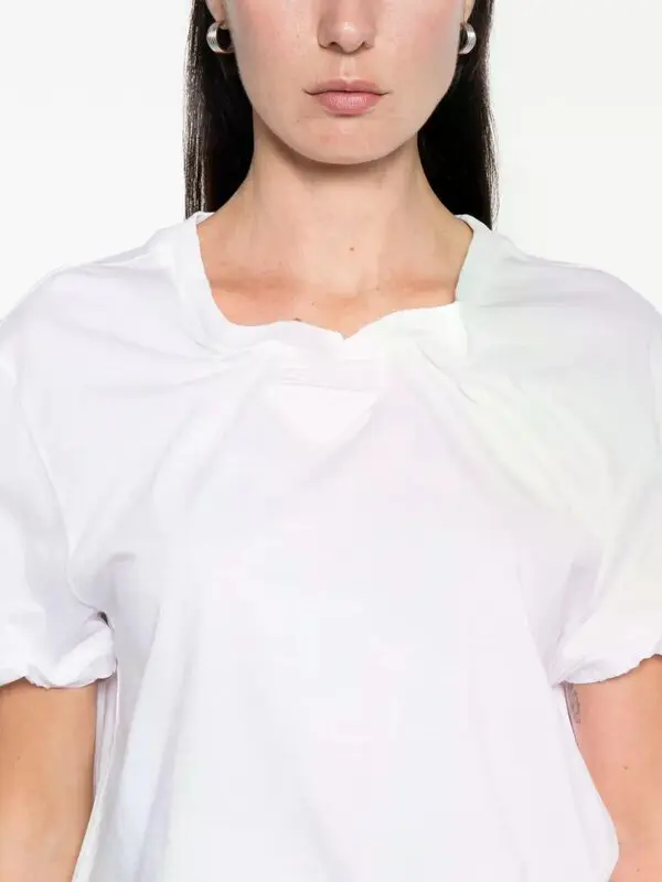 Prada Triangle Logo Jersey T-shirt