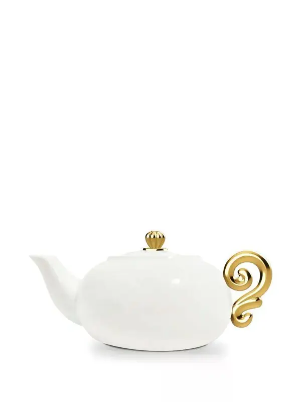 BIALETTI Pure Gold Teapot - White