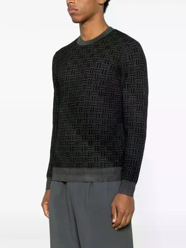 DIKTAT Crew-neck Long Sleeve Sweater